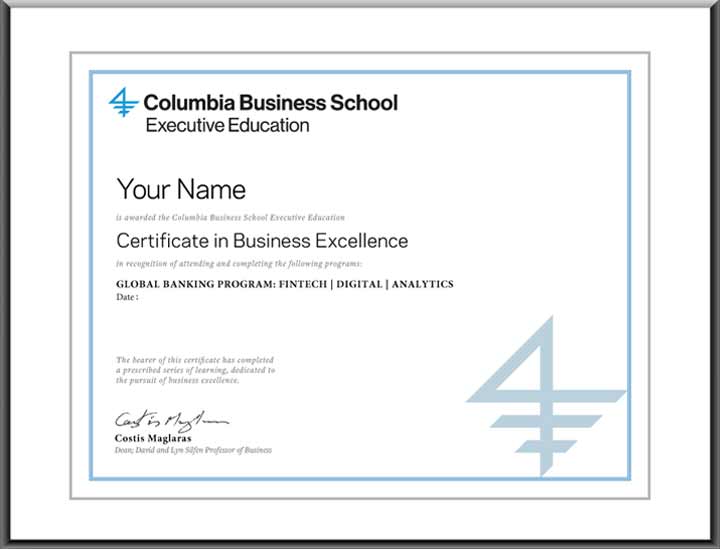 Global Banking Program | Columbia Business School Executive Education