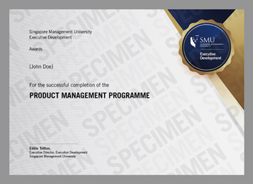 Singapore Management University Product Management Programme | Online ...