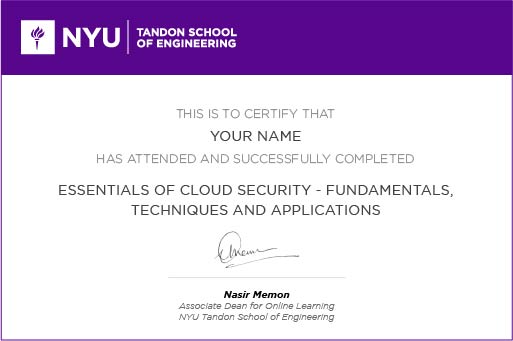 Cloud Security Essentials and Applications Program | NYU Tandon School ...