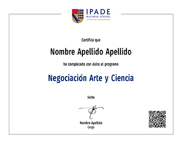 IPADE | Negociación