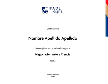 IPADE | Negociación