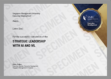 Singapore Management University AI-led Business Strategies | Online ...